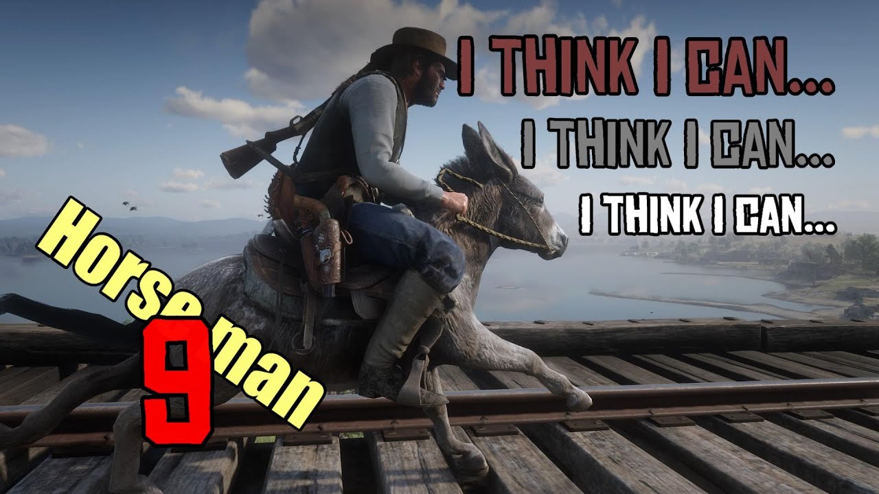 Horseman 9 on a Donkey - Van Horn to Blackwater in 17 mins : Red Dead ...