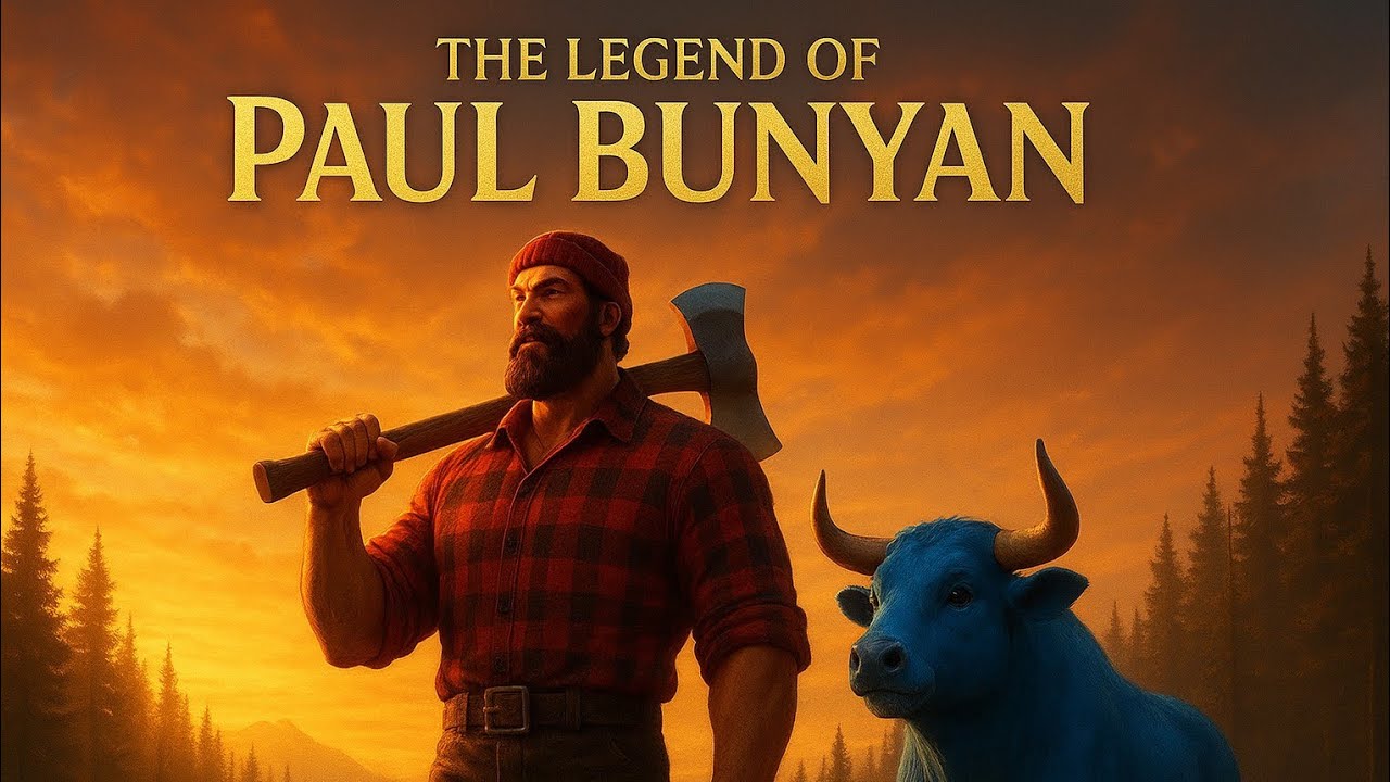 The Legend of Paul Bunyan 🌲 | Full Cinematic Story in English | America ...