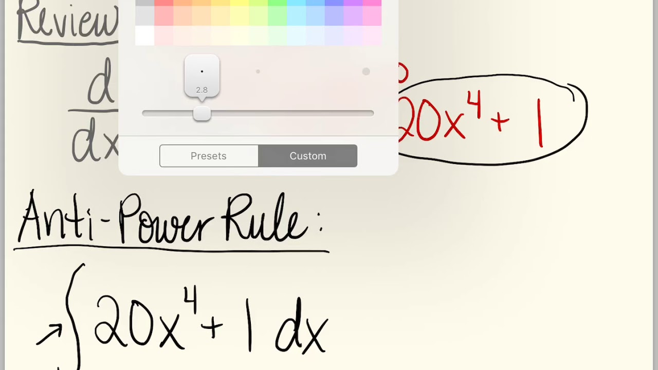 Integral Calculus: Anti-Power Rule - YouTube