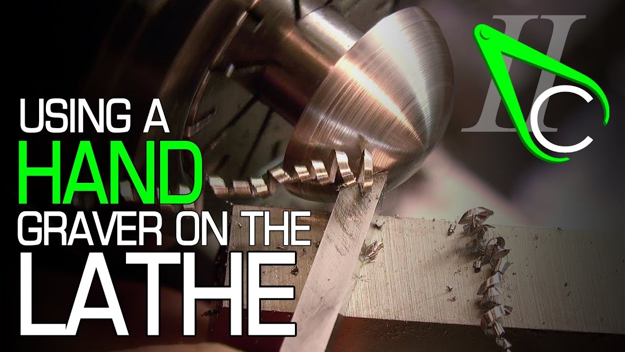 Using a Hand Graver on the Lathe - YouTube