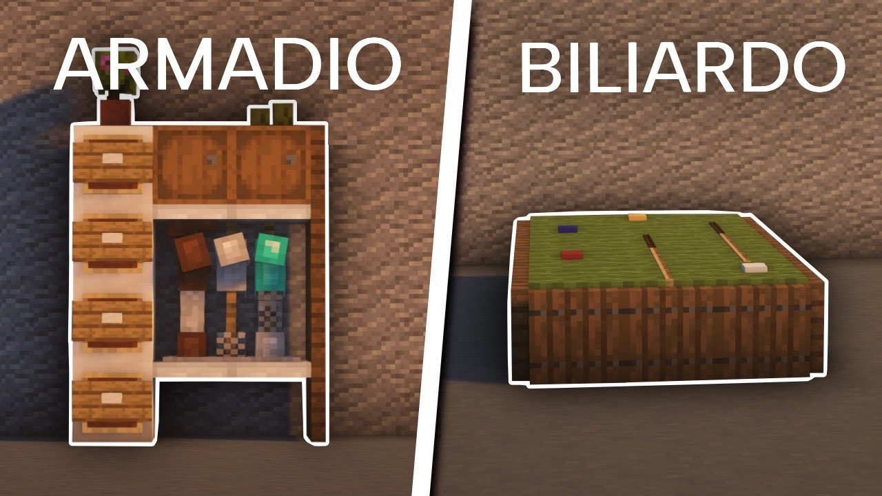 10+ Interni Build Hacks su Minecraft - YouTube