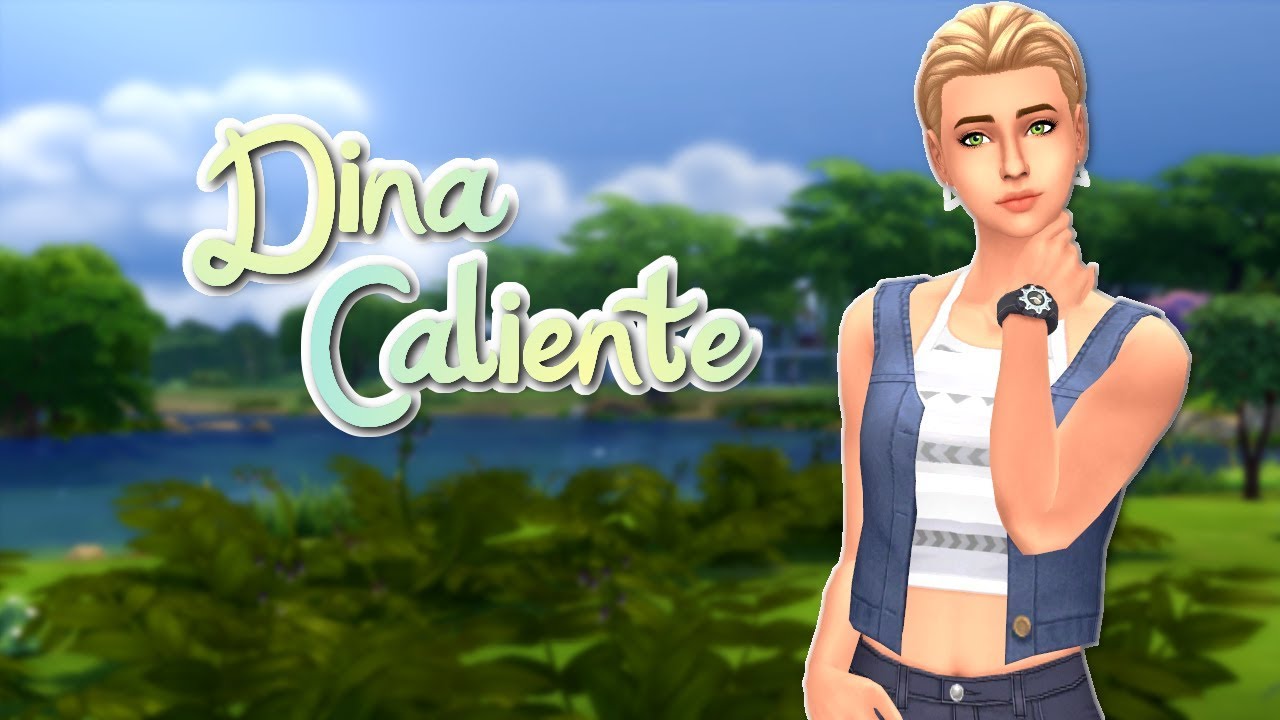 TOWNIE MAKEOVER || Dina Caliente || The Sims 4 - YouTube