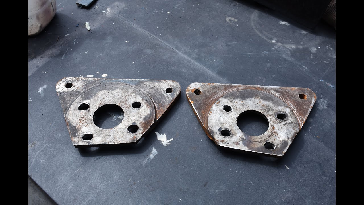 Part 2 Conversion de Frenos de RX7 al AE86, FC/FD Caliper Conversion ...
