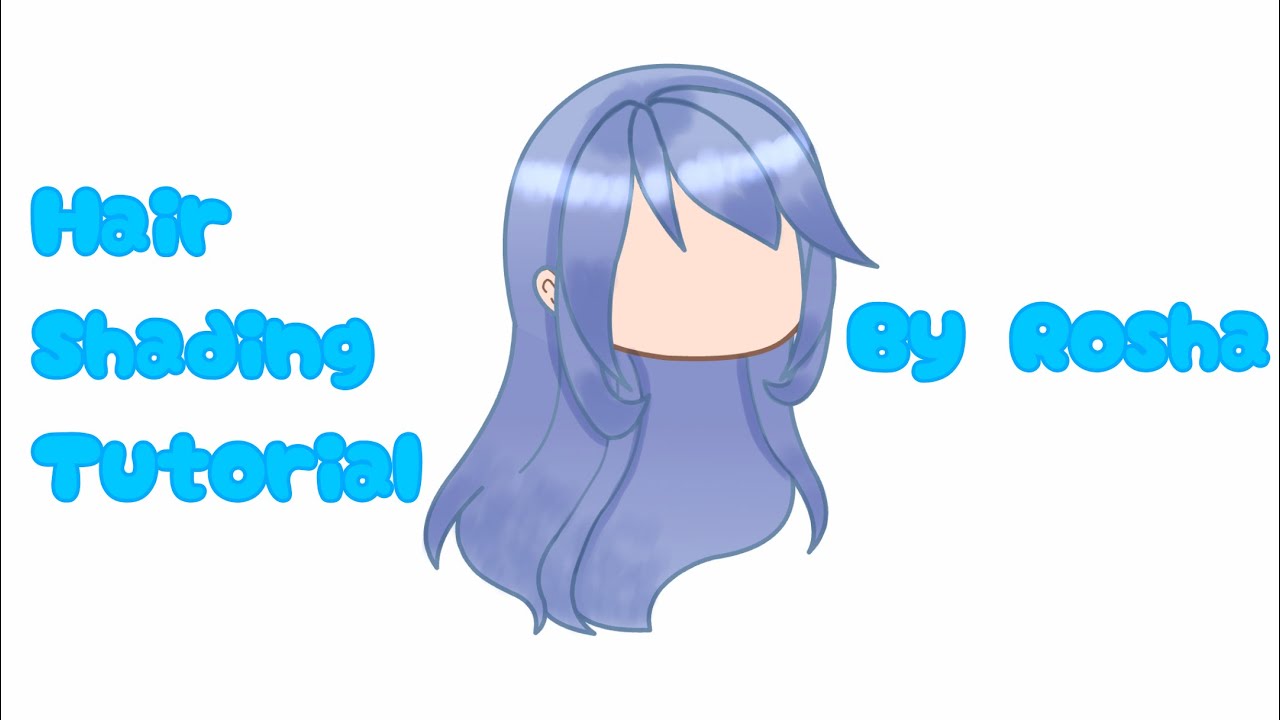 Gacha Hair Shading Tutorial! [ Using Ibis Paint x ] - YouTube