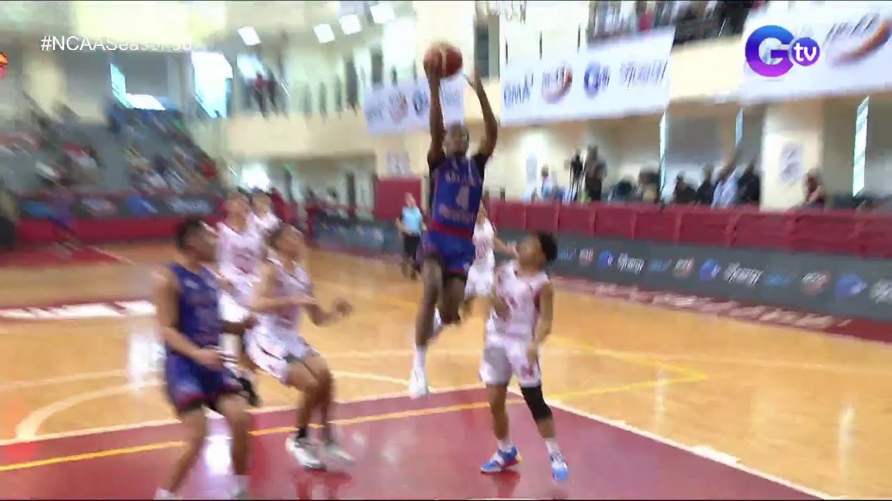SJ Moore on attack mode early for the Braves! #NCAASeason98 - YouTube