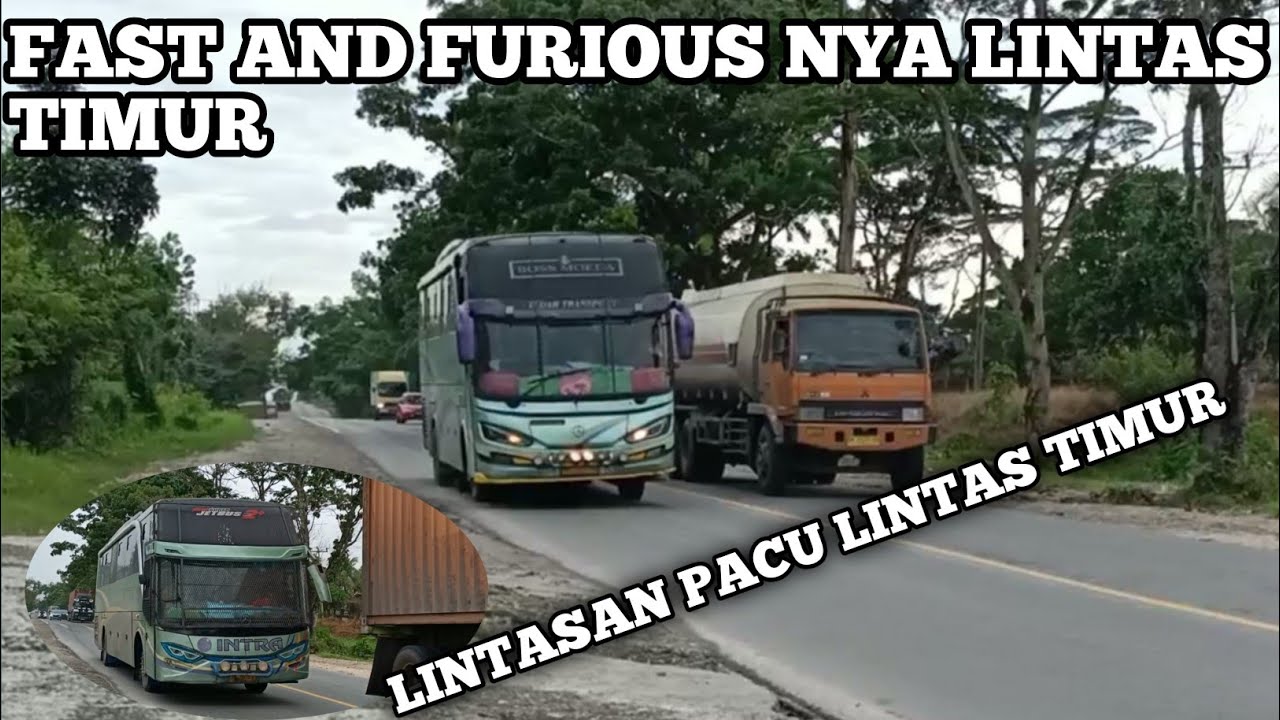 SESUAI JULUKAN "FAST AND FURIOUS" BUS BALAP YANG SESUNGGUHNYA - YouTube