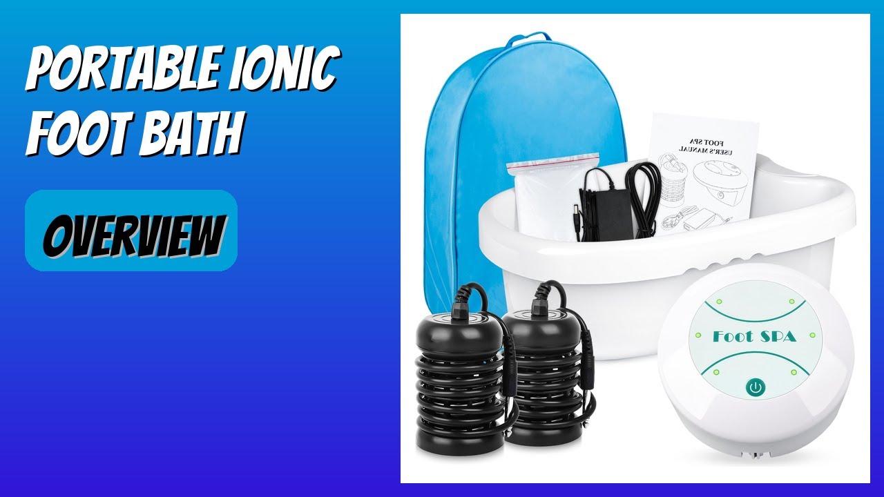 REVIEW (2026): Portable Ionic Foot Bath. Features - YouTube