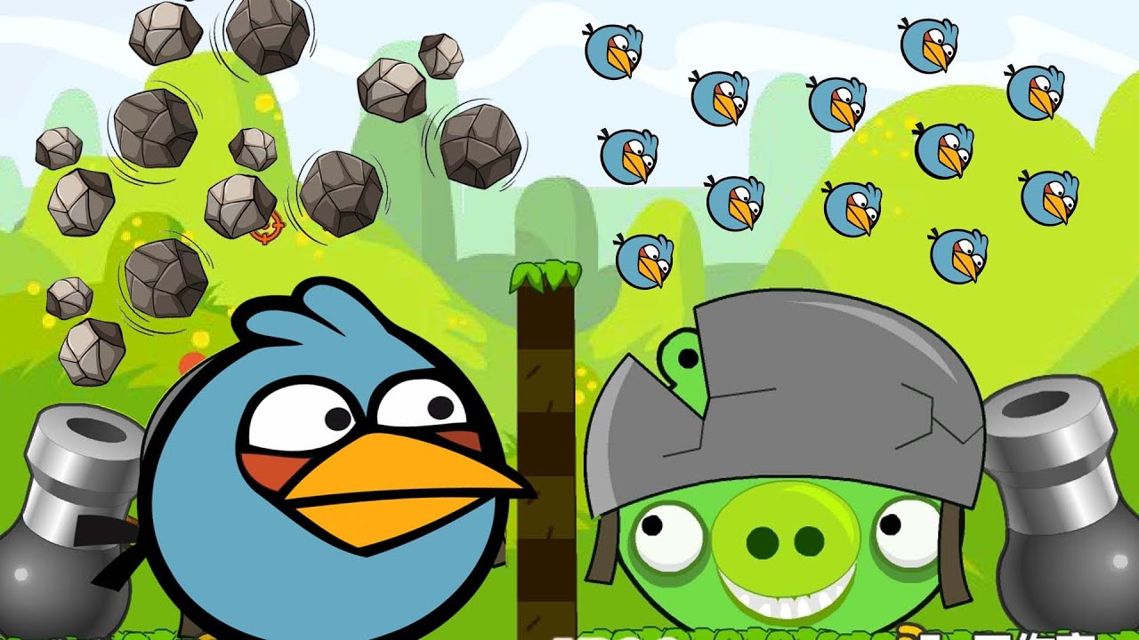 Angry Birds Cannon Collection 1 - FORCE MAXIMUM STONE TO THE BOSS ...