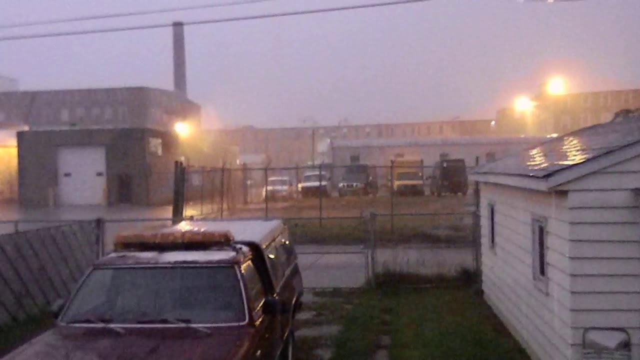 Severe Storm Hit Racine Wisconsin 10/1/2019 - YouTube