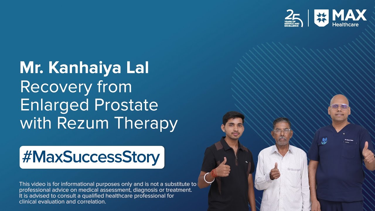 Recovery from Enlarged Prostate with Rezum Therapy | Patient Success ...