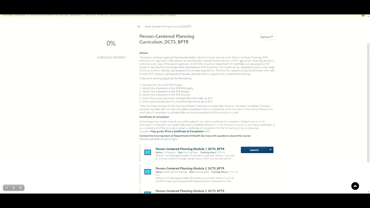 How to access PCP Training Modules - YouTube