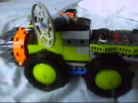 Custom Lego Power Miners Vehicles: HyperDriller - YouTube