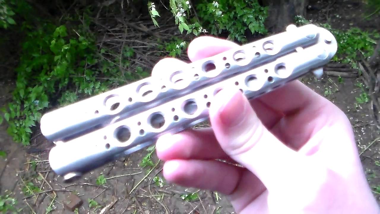 Benchmade 43 Icetek Balisong - YouTube