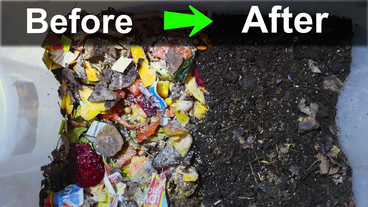 How I Make Compost in 1 week. It's so EASY! - YouTube