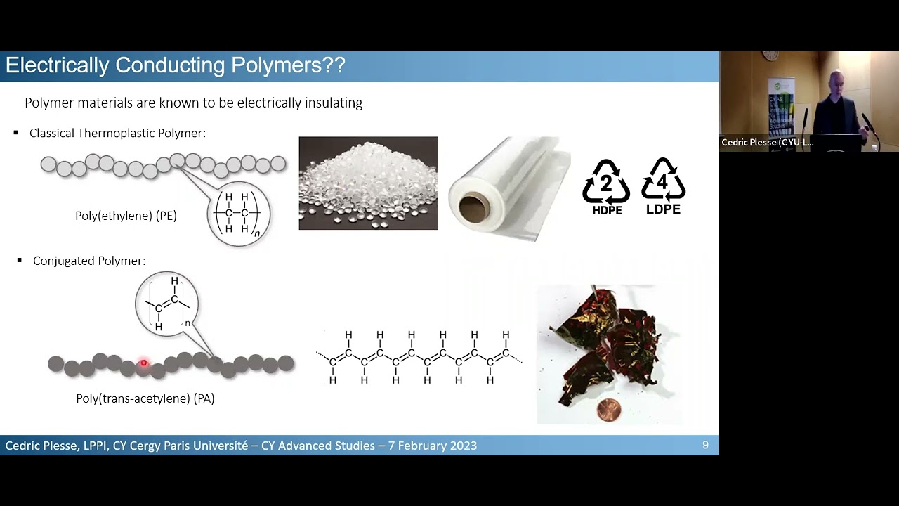 Guest Lecture: Cédric Plesse-Smart electroactive Polymers that contract, expand, sense and self ...