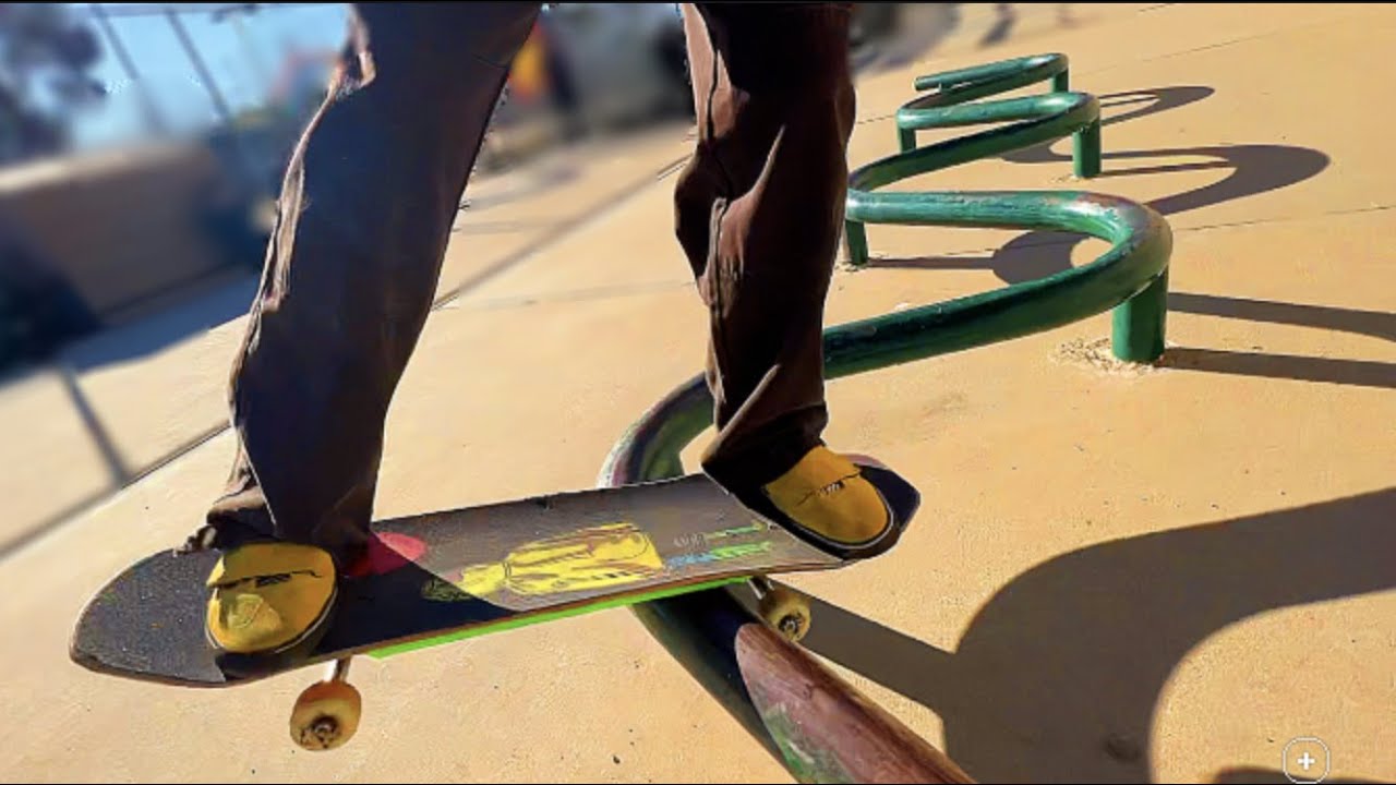 We Tried Skating The Impossible Rail With Andy Anderson - YouTube