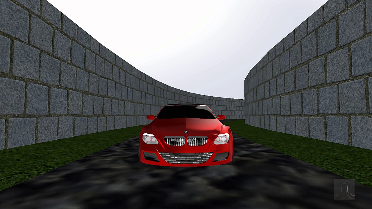 BMW M6 Car Animation in solidworks - YouTube