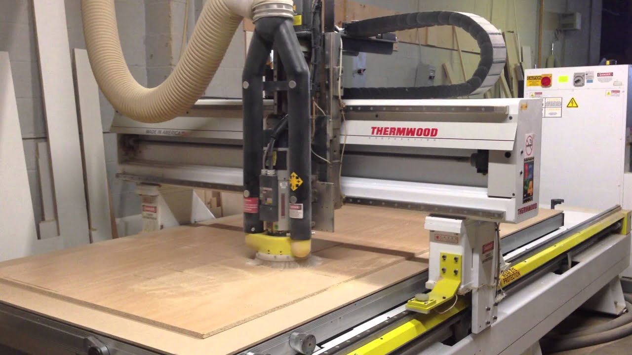 CNC Cutting Curved Bed Parts - YouTube