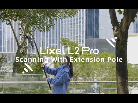 Lixel L2 Pro: Scanning With Extension Pole - YouTube