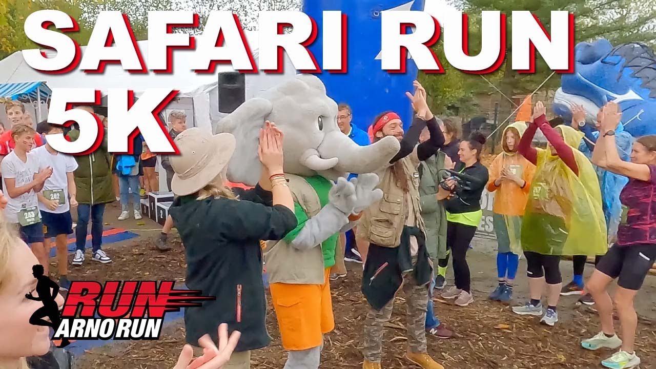 Safari Run 5K Beekse Bergen 2022 - YouTube