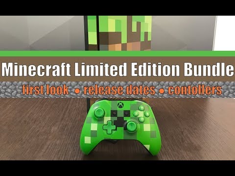 Minecraft Limited Edition Bundle - First Look Release Dates Controllers ...