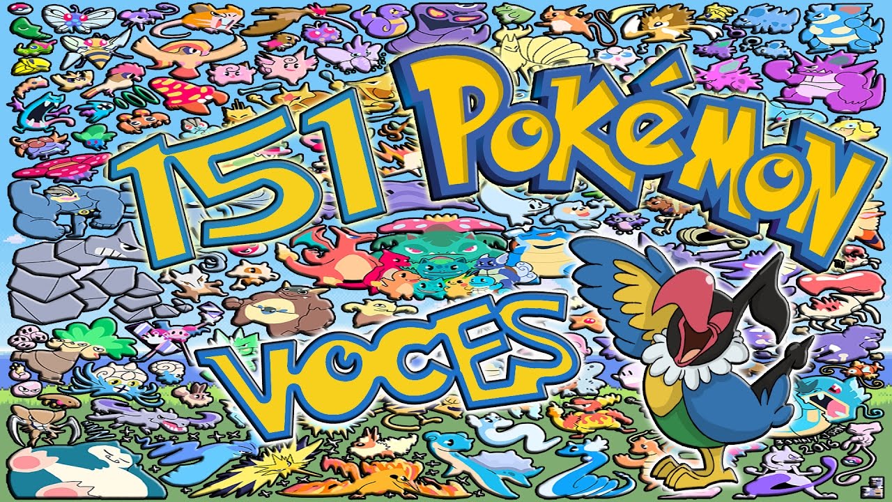 POKEMON 151 VOCES CHALLENGE !!! - YouTube