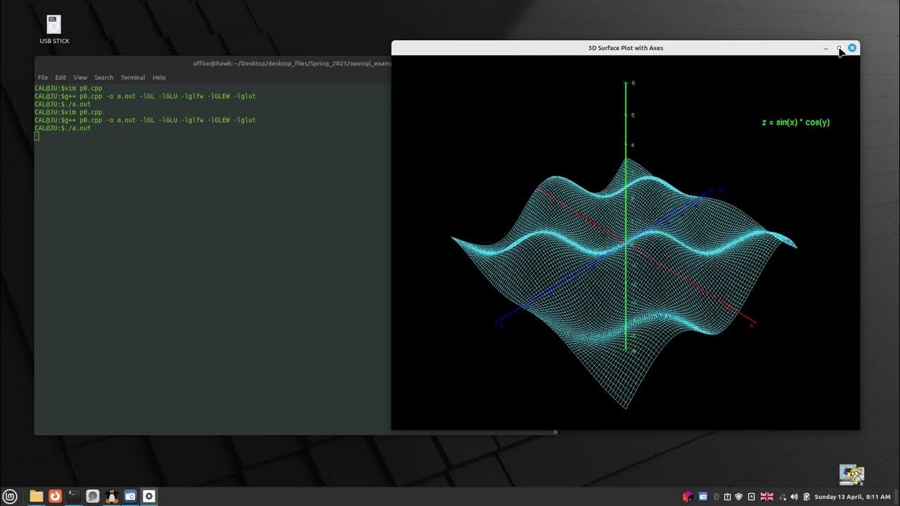 OpenGL in C++: Surface Plot and Animated Torus (Quick Demo) - YouTube