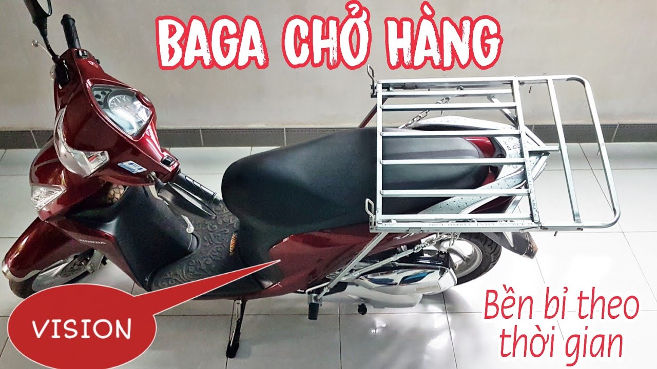 Baga Chở Hàng Đa Năng Gắn Xe Vision "Bền, Đẹp, Chắc Chắn" | Tâm Anh ...