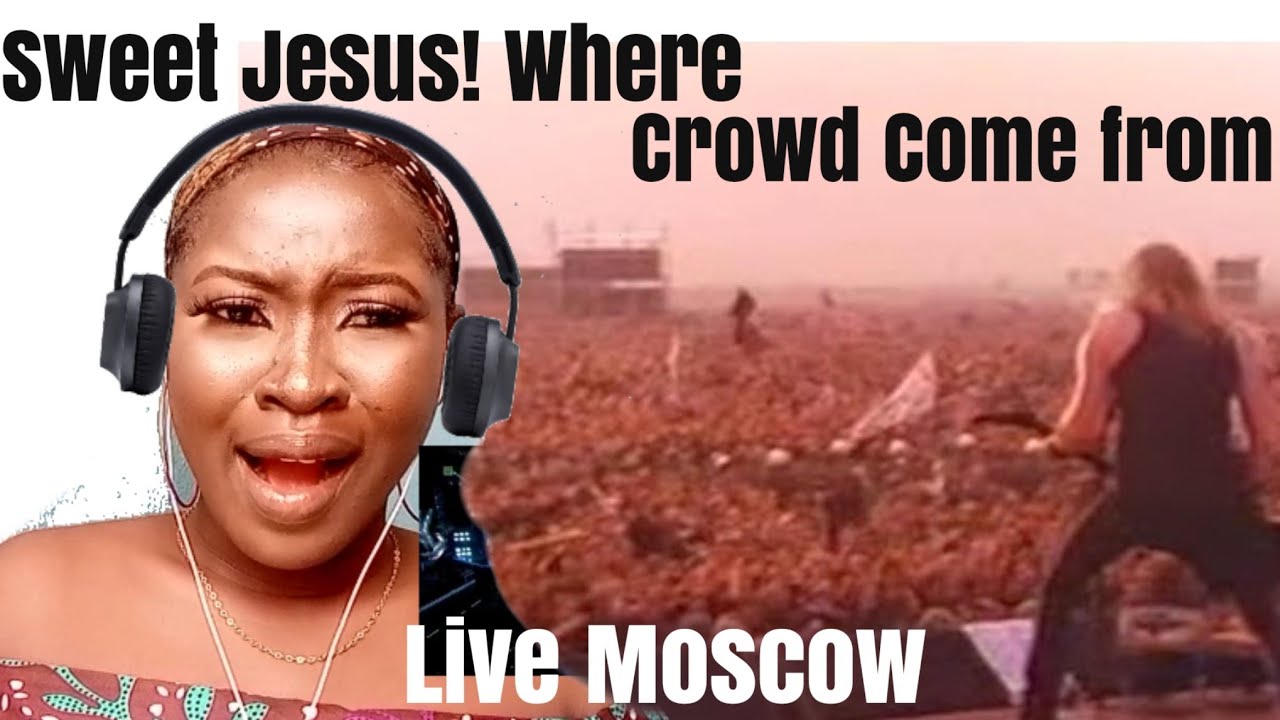 Sweet Jesus! METALLICA - ENTER SANDMAN ( LIVE IN MOSCOW) FIRST TIME ...