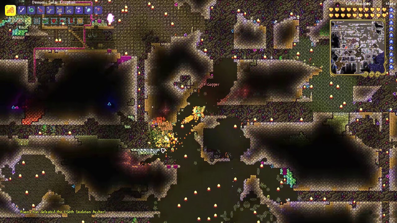 How to get Fried Egg - Terraria 1.4 - YouTube