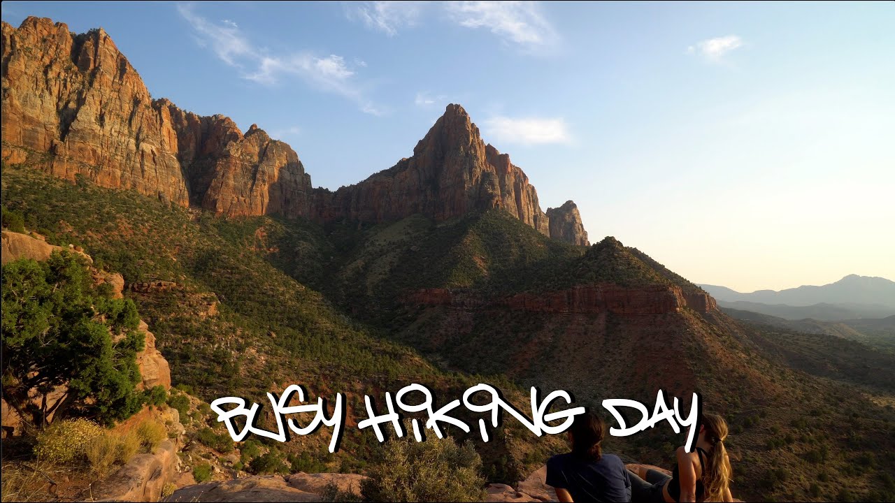 Busy hiking day! - YouTube
