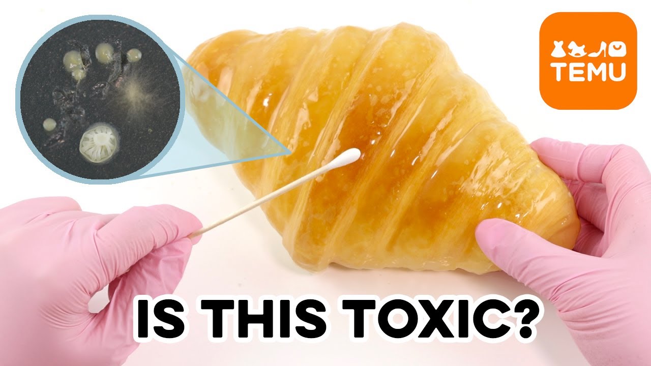 Is The Temu Croissant Lamp Safe To Eat? - YouTube