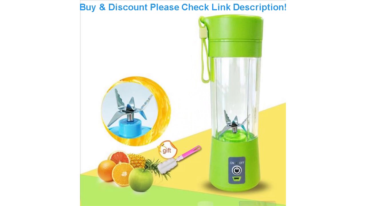 Automatic Juicer Multi-Functional Mini Electric Portable USB Juicer For ...