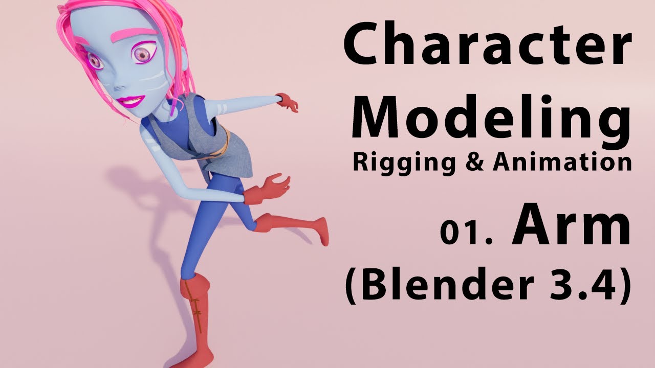 Blender 3.4 - Character Modelling hand and fingers tutorial # ...