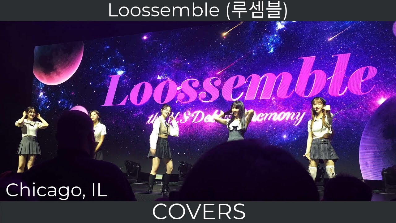 [4K] Loossemble (루셈블) in Chicago [COVERS] - YouTube