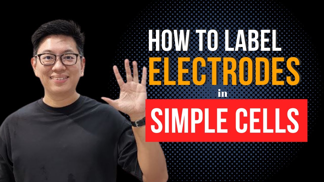 How to label electrodes in simple cells - YouTube