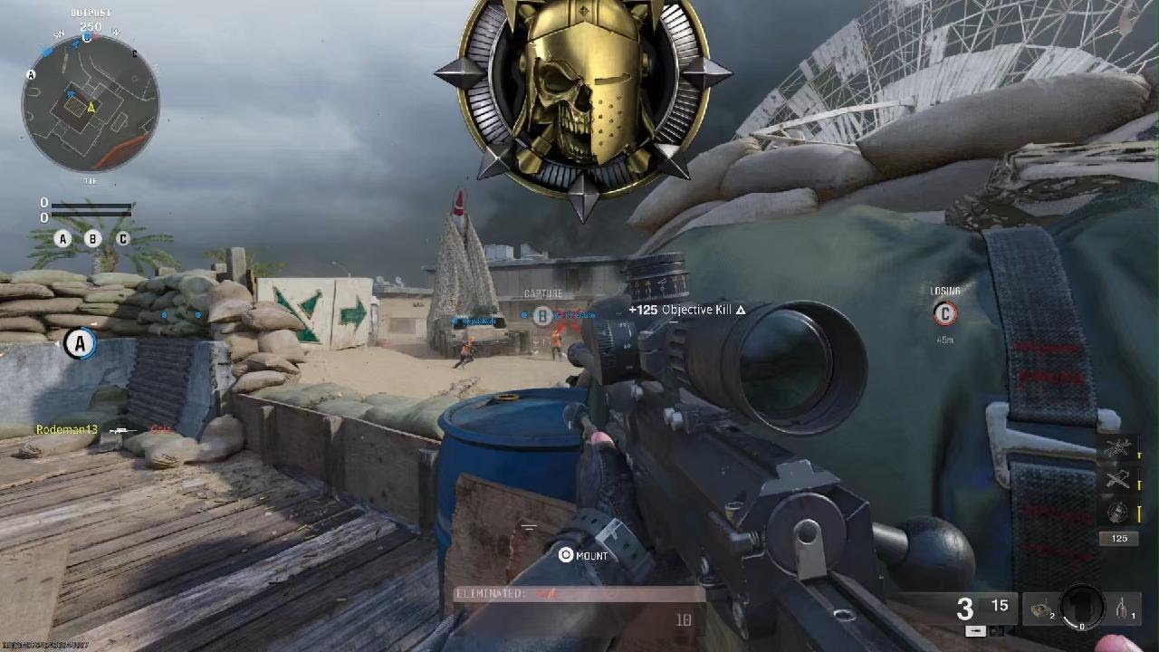 Call of Duty BO6 Sniper Gameplay - YouTube