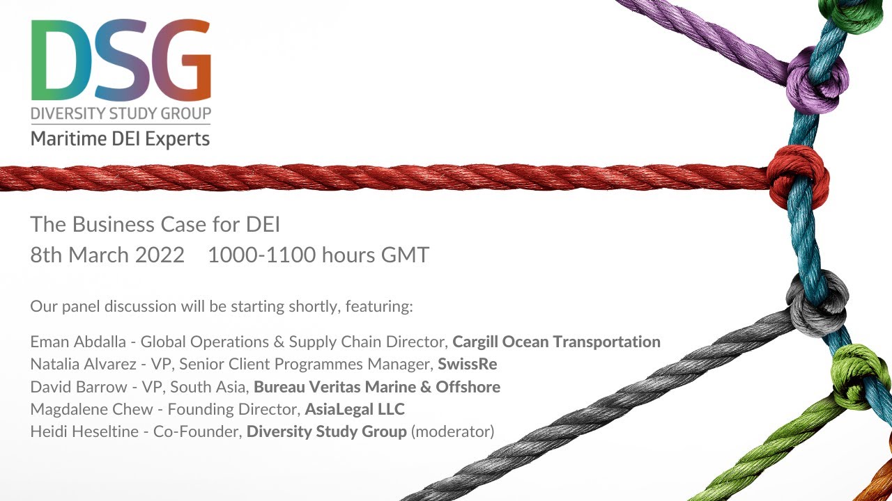 DSG discussion: Business Case for DEI - Eman Abdalla, Natalia Alvarez ...