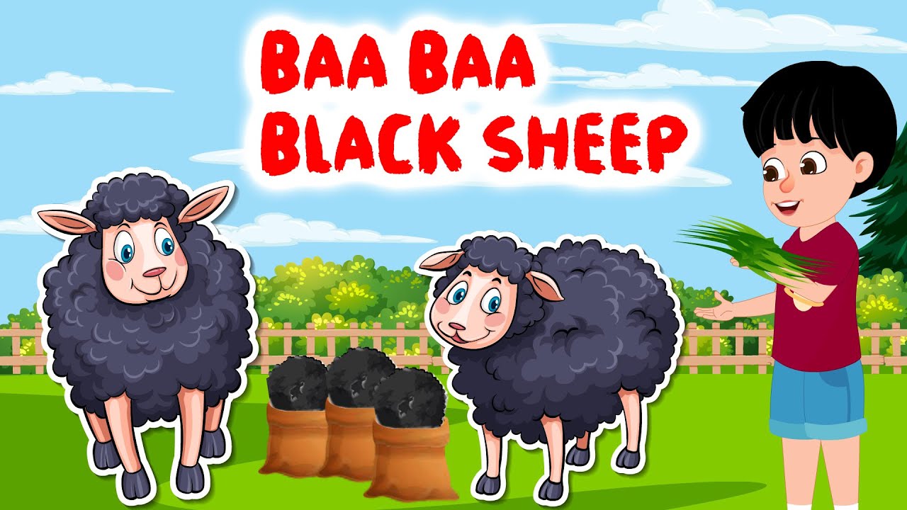 Baa Baa Black Sheep | Baa Baa Black Sheep Song | Sing Along Rhymes ...