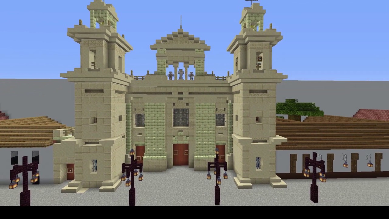 Bicentenario 2019, Un Pueblo de Colombia en Minecraft - YouTube