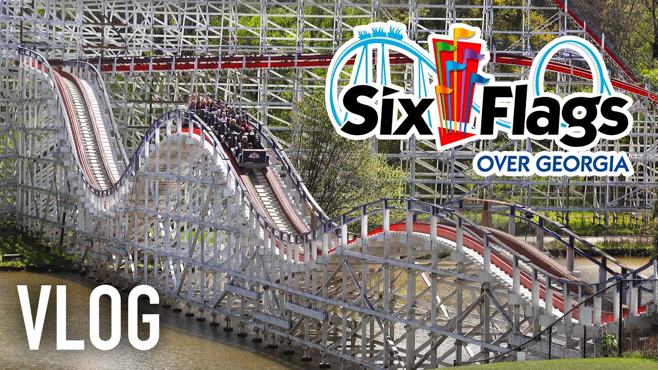 Post-ArieForce Madness at Six Flags Over Georgia! April 2023 Vlog - YouTube