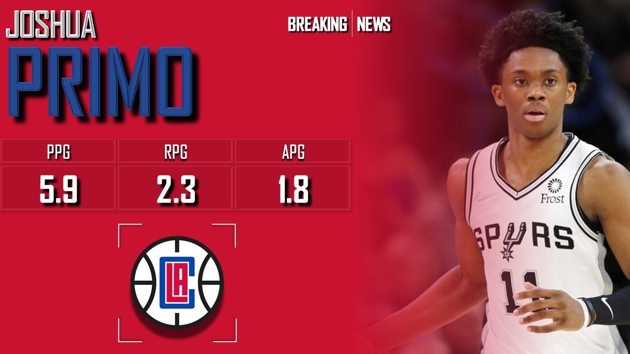 LOS ANGELES CLIPPERS: Joshua Primo ᴴᴰ - YouTube