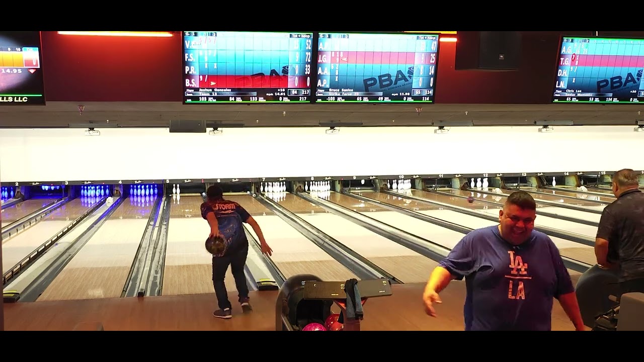 WK 17 Strike Force vs Team 13 Anchors Alex Panetta 704-S vs O.G Bruce ...