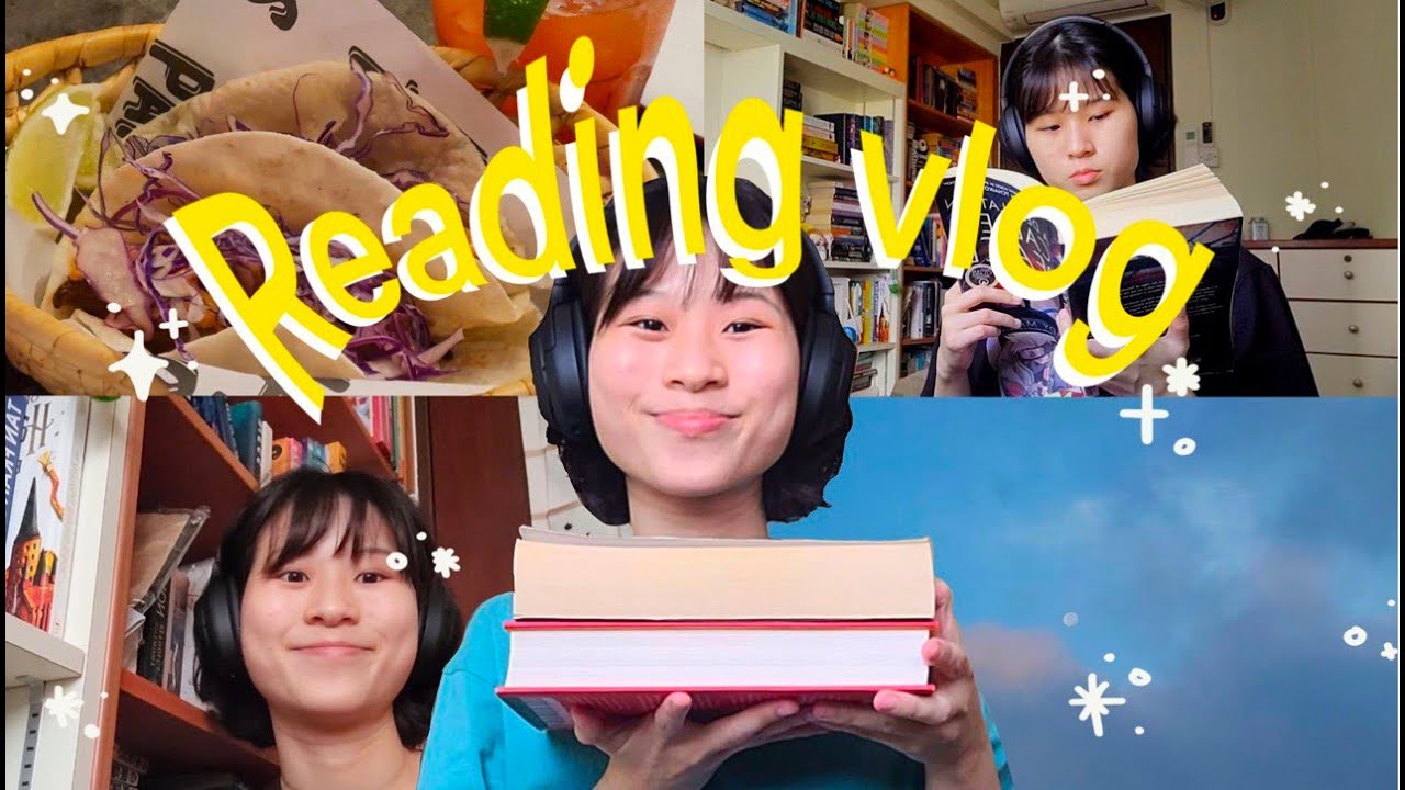 the very first weekly vlog // reading vlog - YouTube
