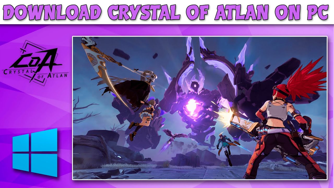 How To Download And Install Crystal Of Atlan On PC & Laptop - YouTube