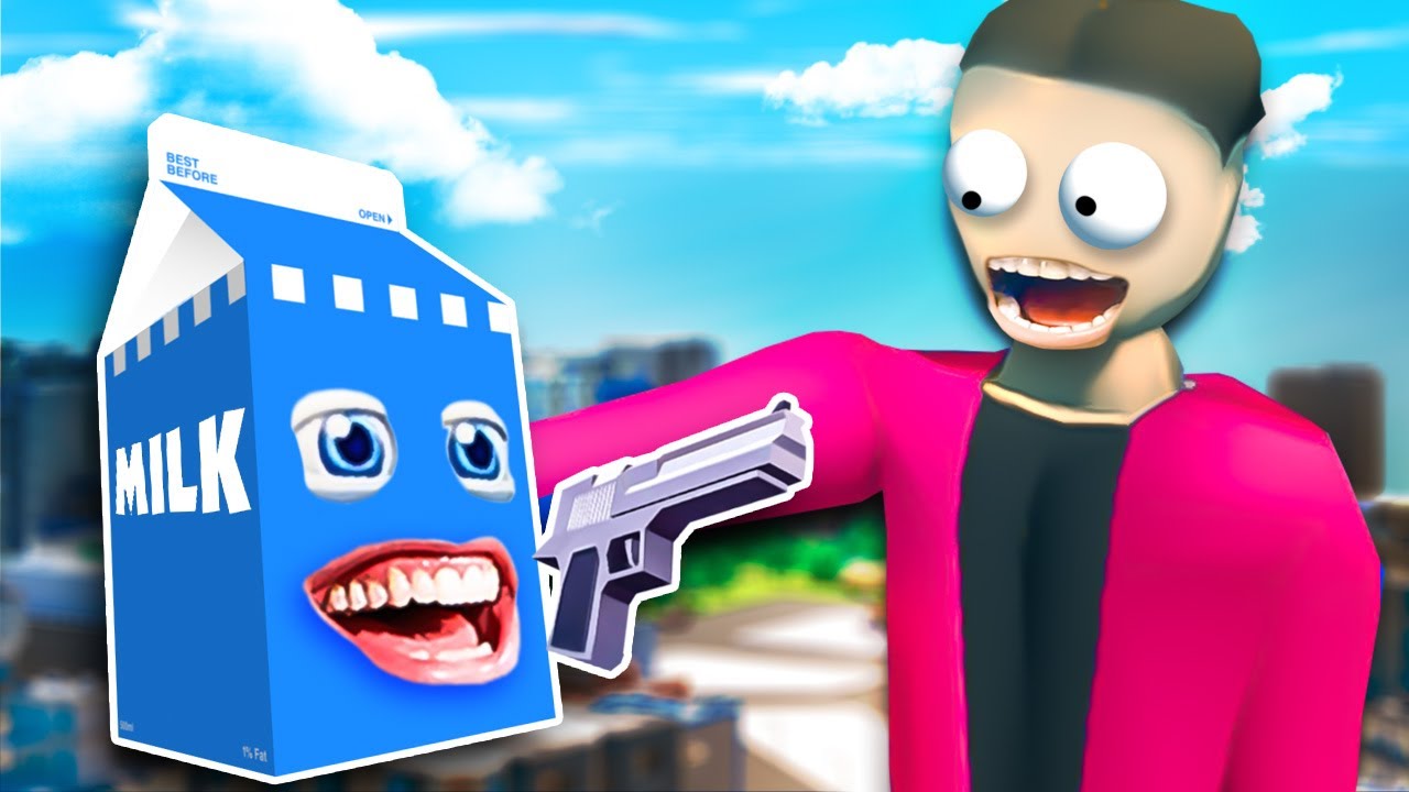 I GOT SHOT Multiple Times JUST TO GET MILK! - Milkman Karlson - YouTube