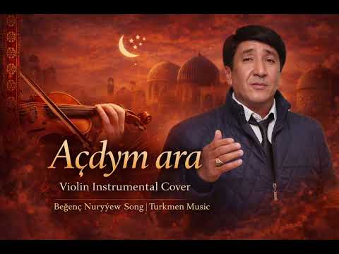 Begenç Nuryyew, Açdym ara – Violin Instrumental Cover | Turkmen Music