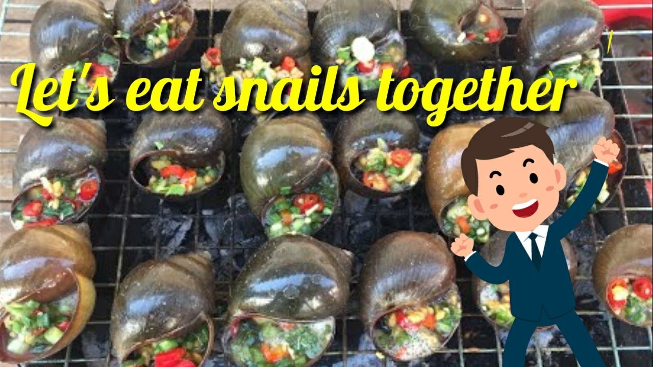 Let's eat snails together - YouTube