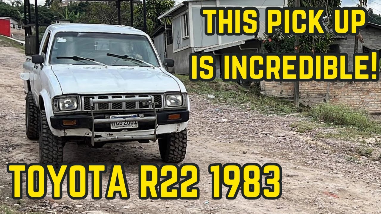 1983! 40 year old TOYOTA R22 Pick Up | WILL IT RUN? SOO RUSTY! WOULD IT ...