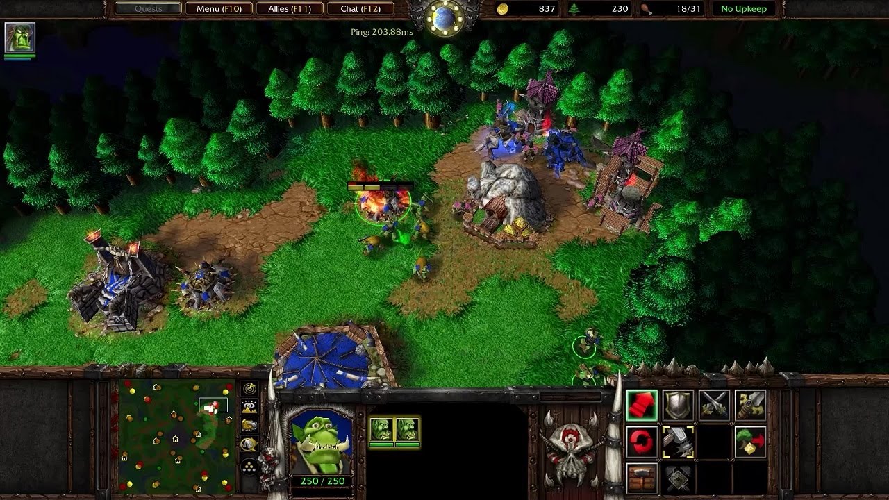 Warcraft 3 - How to defend against Human 3 peasant tower rush as Orc ...